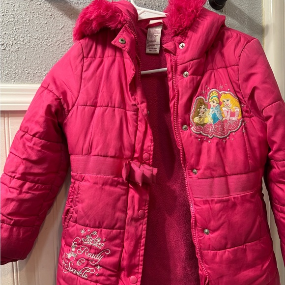 Disney | Jackets & Coats | Disney Princess Pink Kids Jacket | Poshmark